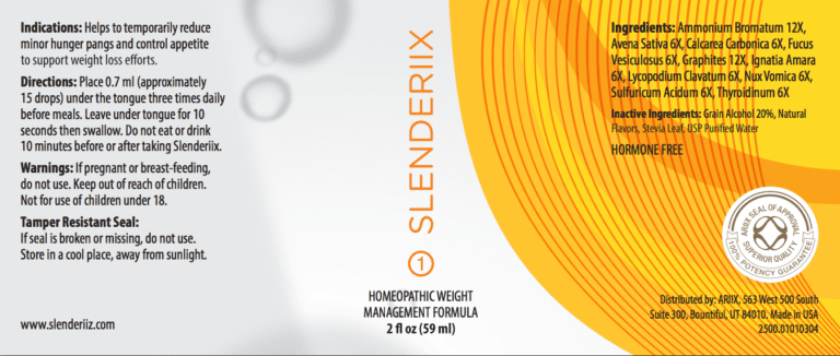 Slenderiiz® Skinny Drops Slenderiix™ & Xceler8™